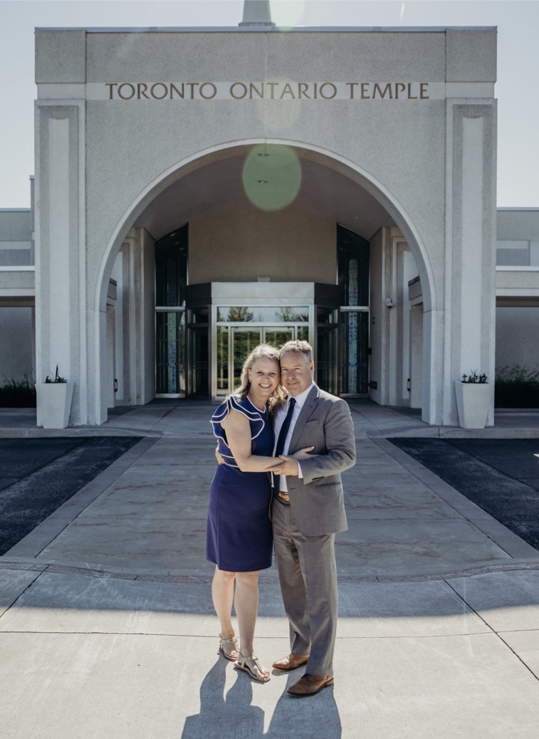 Zach and Rachael Temple Sealing | Raising Flowers and Skids